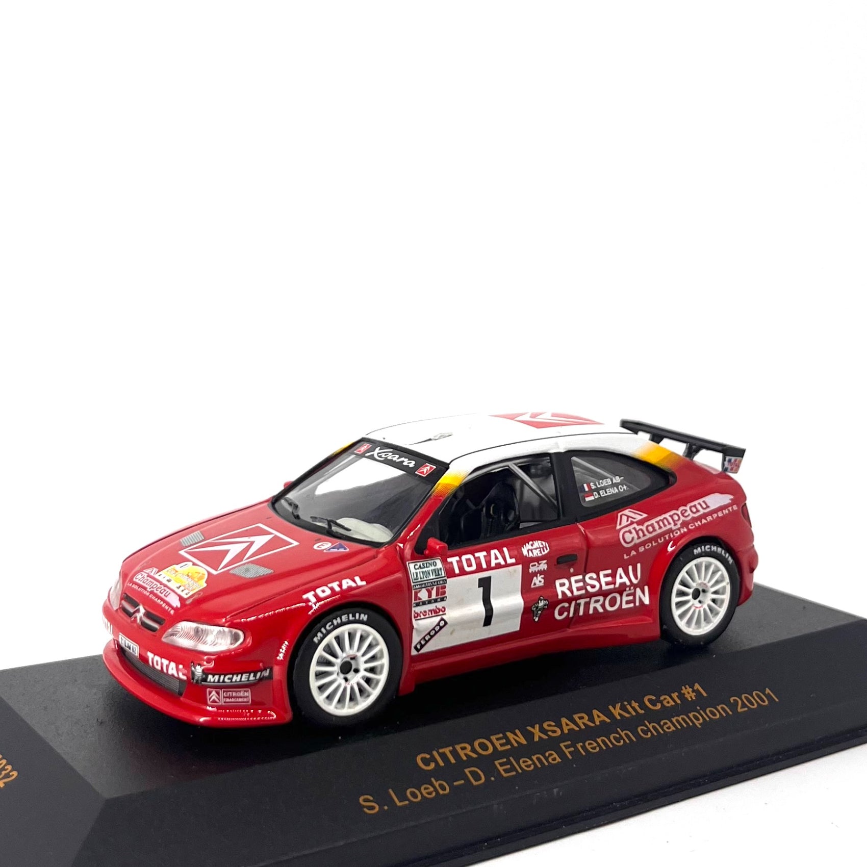 Citroen XSARA Kit Car #1 Rally Lyon Charbonnieres 2001 S.Loeb/D.Elena ...